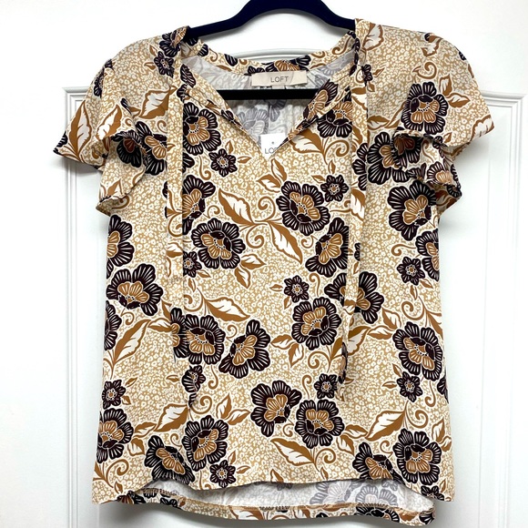 LOFT | Tops | Loft Blouse With Tags Perfect For Business Casual Work ...